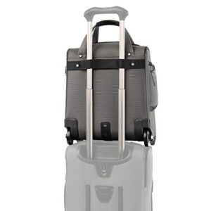 Travelpro Crew Versapack Rolling Underseat Carry-on Bag, Titanium Grey, One Size