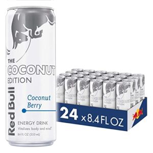 red bull energy drink, coconut berry, 8.4 fl oz (24 count)