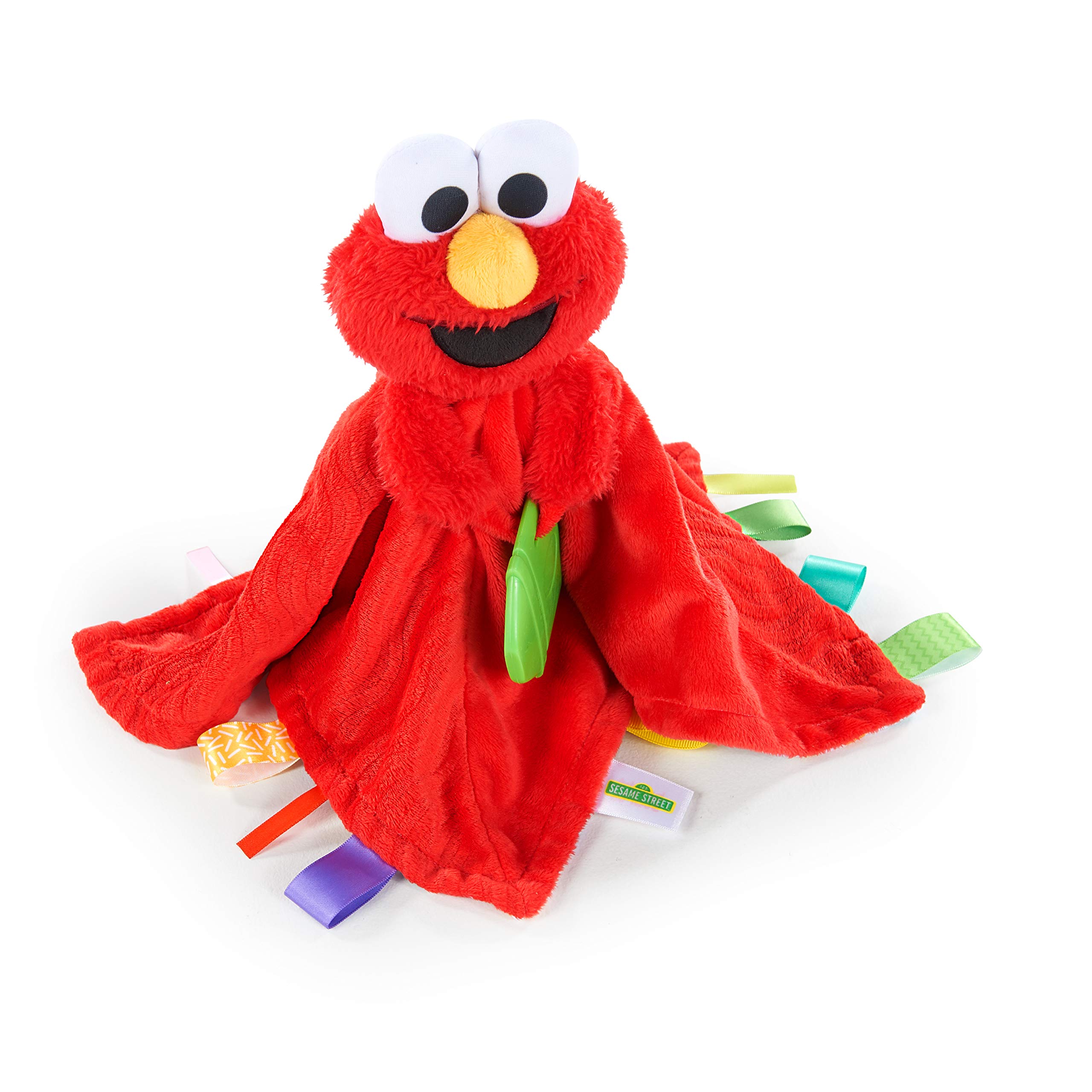 Bright Starts Sesame Street Snuggles with Elmo Baby's First Soothing Blanket, Ages 0-12 Months