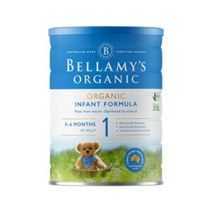 bellamy's organic, step 1 infant formula, 0-6m