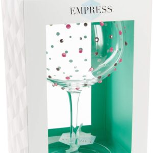 Pavilion Gift Company Pink Gem Stones-Birthday 24 Oz Stemmed Wine Glass