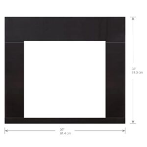 Dimplex Revillusion® 36" Installation Trim for Model RBF24 (Model: RBF24TRIM36), Black