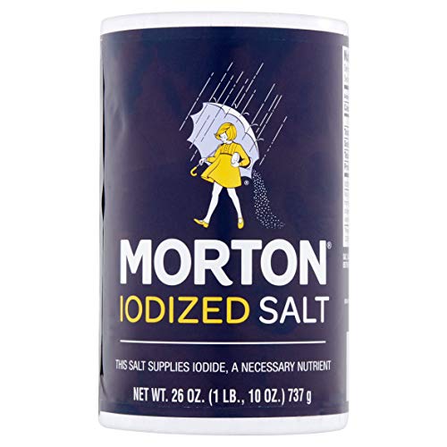 Morton Iodized Table Salt, 26 Oz, pack of 2