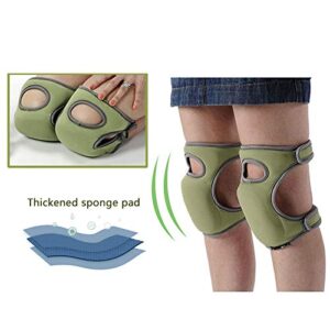 SANGDA Gardening Knee Pads Kneeling Cushion,Gardening Cleaning Protective Knee Cushion Soft Ultra Comfort Neoprene Kneeling Protectors for Home Gardener Cleaning Work Scrubbing Floors Pruning