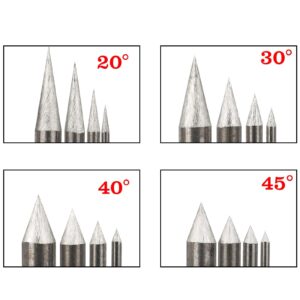 Full Sand Diamond Wheels 3mirrors Tungsten Electrode Sharpener Blades Replacement Cutting Wheels Tig Welding Discs 10pcs 25mm 0.5mm w/ 2 CNC Connecting Rods Compatible with Dremel Rotary Tools