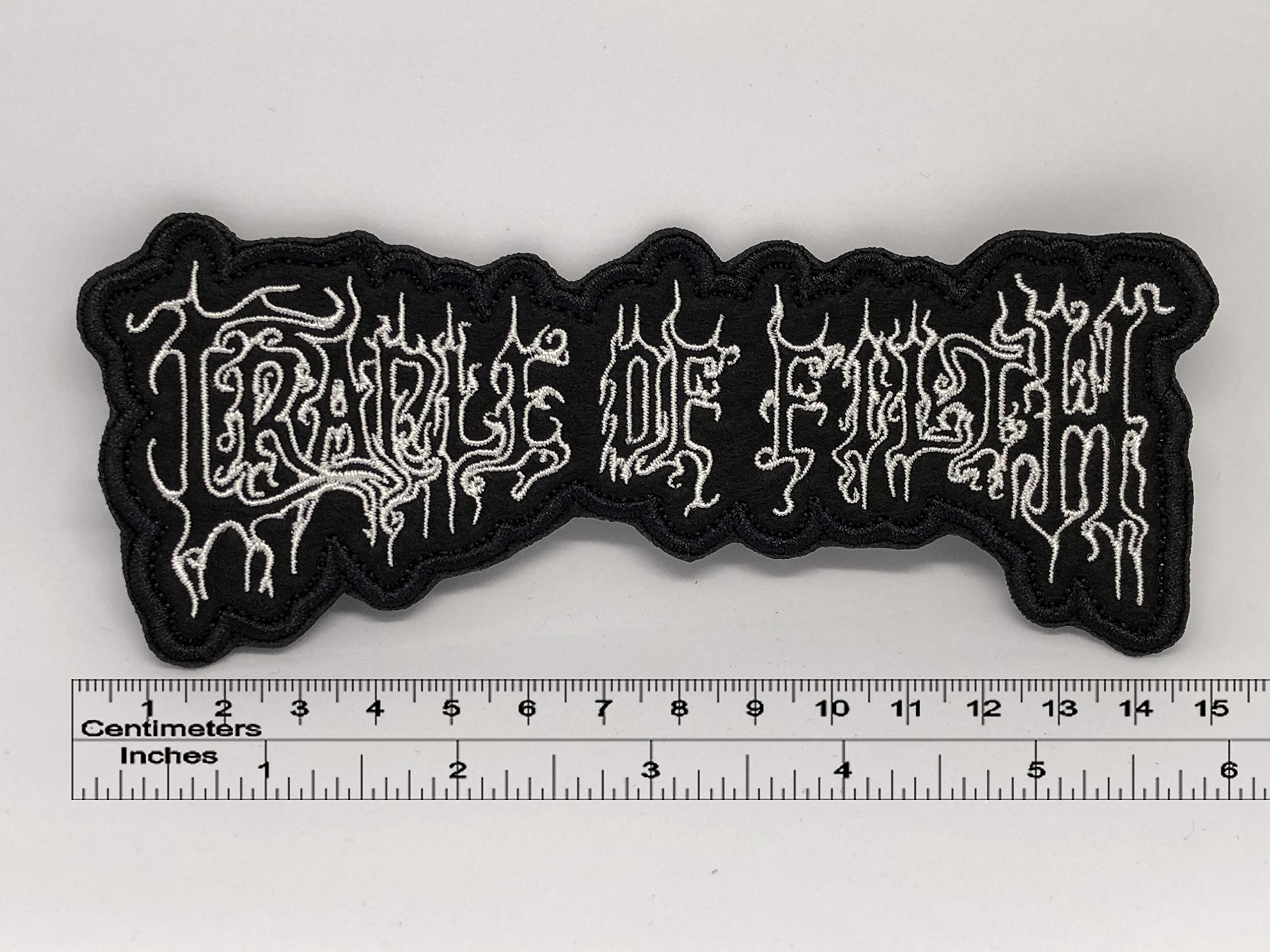 Cradle of Filth Small Patch 15cm x 6cm / 5,9" x 2,36" (Iron-On)