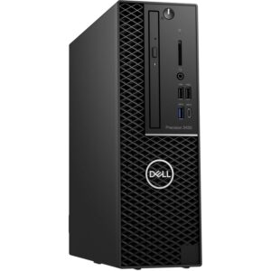 dell precision t3430 intel core i7-8700 x6 4.6ghz 32gb 512gb ssd, black (renewed)