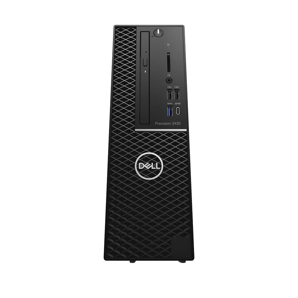 Dell Precision T3430 Intel Core i7-8700 X6 4.6GHz 32GB 512GB SSD, Black (Renewed)