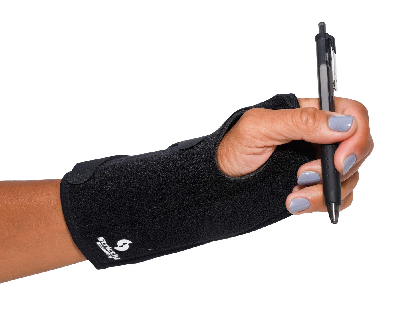 StrictlyStability Wrist Brace for Carpal Tunnel, Arthritis, Tendonitis Support Fitting Both Hands (Universal)