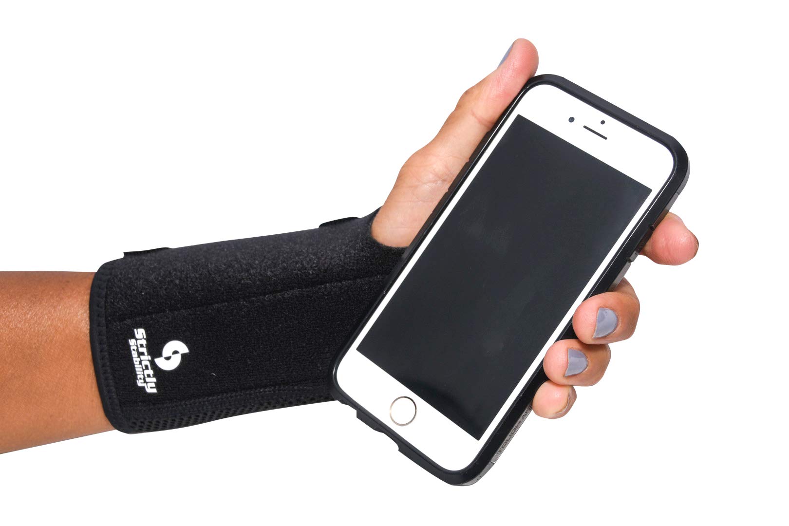 StrictlyStability Wrist Brace for Carpal Tunnel, Arthritis, Tendonitis Support Fitting Both Hands (Universal)