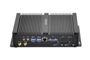 kingdel fanless mini pc, nettop intel i5 cpu personal computer, 16gb ram, 256gb ssd, 2xcom rs232 4xusb 3.0 hd port vga w-11 pro, metal body