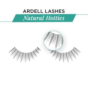 Ardell Natural Lashes False Eyelashes Hotties Black (4 pack)