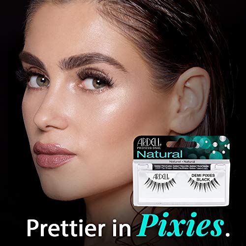 Ardell Natural Lashes False Eyelashes Demi Pixies Black (4 pack)