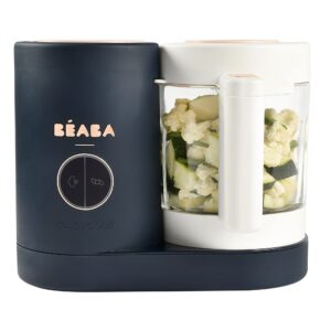 BEABA Babycook Neo Baby Food Maker | Non-Toxic Glass & Stainless Steel | Trusted by Celebrity Moms | Sustainable Baby Food Processor | Global Leader | 34 Servings in 20 Mins