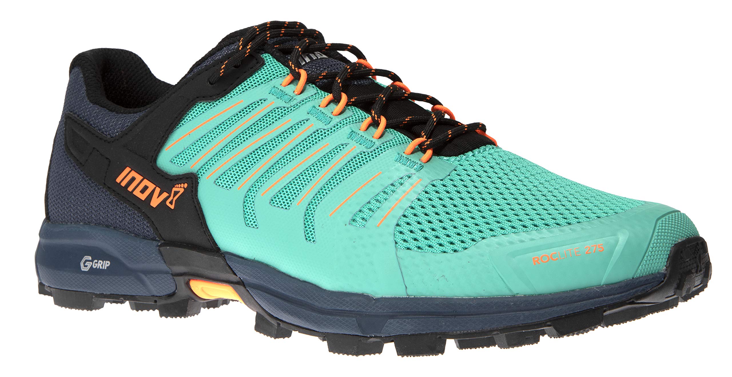 INOV-8 Women Roclite G 275, Color: Teal/Navy, Size: 8 (000807-TLNY-M-01-8)