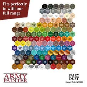 The Army Painter Fairy Dust Warpaint - Acrylic Non-Toxic Heavily Pigmented Water Based Paint for Tabletop Roleplaying, Boardgames, and Wargames Miniature Model Painting