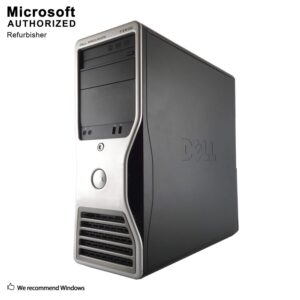 Dell Precision T3500 Tower High Performance Business Desktop, Intel Core XEON-W3550 3.06GHz up to 3.33GHz, 12GB RAM, 500GB HDD, 256GB SSD (Boot), DVD, Windows 10 Professional (Renewed)