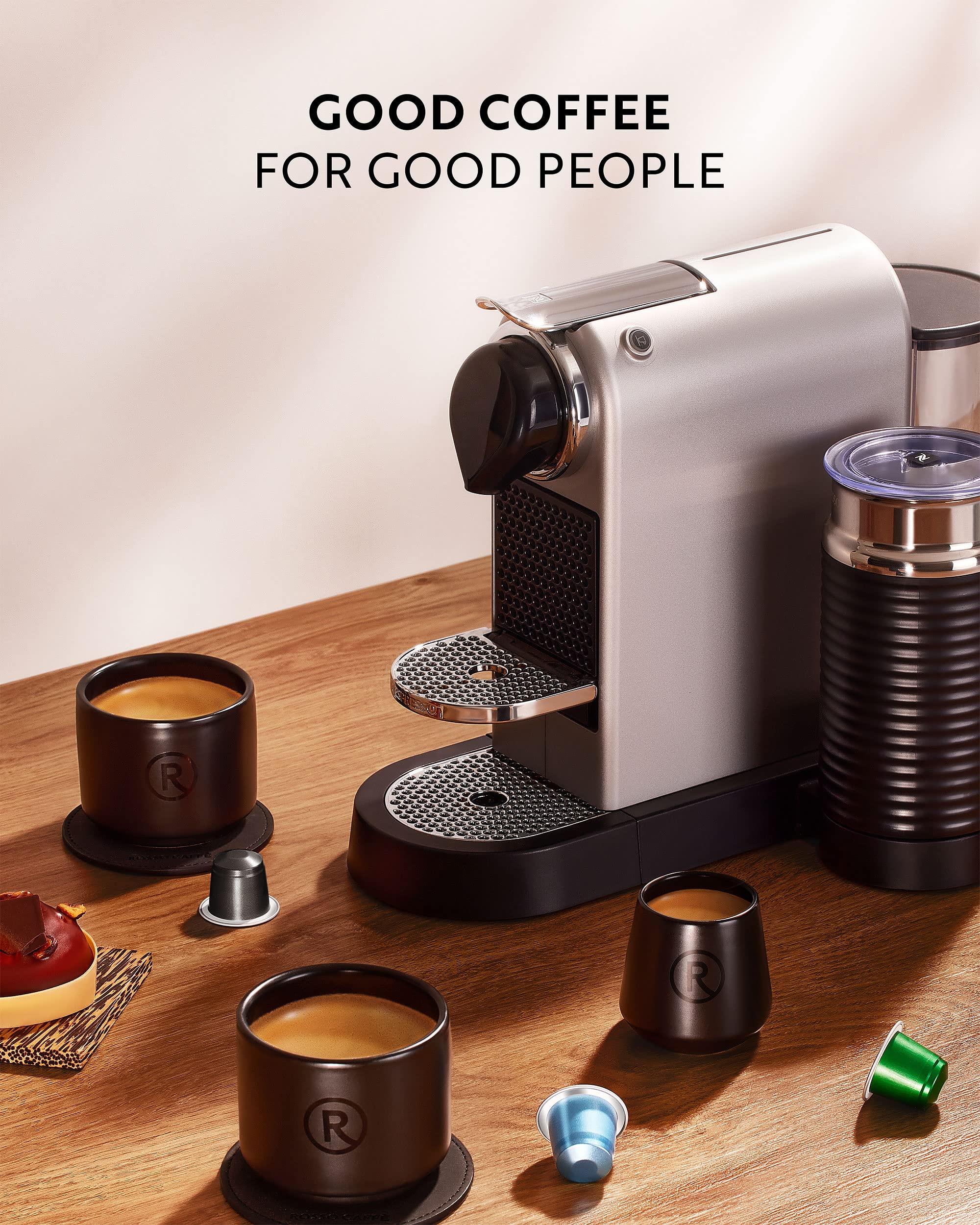 Rosso Coffee Capsules for Nespresso Original Machine - 120 Gourmet Espresso Pods, Compatible with Nespresso Original Line Machines