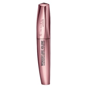 Rimmel Wonder'Luxe Volume Mascara, Long-Wearing, Volumizing, Smudge-Proof, 003, Extreme Black, 0.08oz