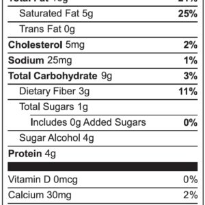 NuTrail Nut Granola Cereal, Cinnamon Pecan, No Sugar Added, Gluten Free, Grain Free, Keto, Low Carb, Healthy Breakfast 8 oz. 1 Count