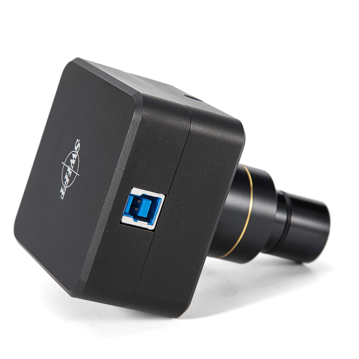 Swiftcam 16 Megapixel Camera for Microscopes, with Reduction Lens, Calibration Kit, Eyetube Adapters, and USB 3.0 Cable, Compatible with Windows/Mac/Linux