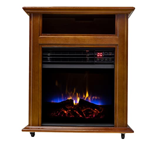 Comfort Glow QF4561R Electric Quartz Fireplace