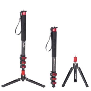 avella c324d carbon fiber 67 inch camera monopod professional telescopic video monopods base tripod for canon nikon sony olympus panasonic dslr camera