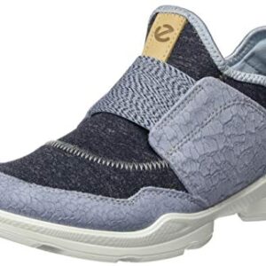 ECCO - Women’s BIOM Street Strap Walking Sneaker, Dusty Blue/Marine, 9-9.5 Medium US