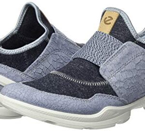 ECCO - Women’s BIOM Street Strap Walking Sneaker, Dusty Blue/Marine, 9-9.5 Medium US