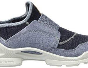 ECCO - Women’s BIOM Street Strap Walking Sneaker, Dusty Blue/Marine, 9-9.5 Medium US