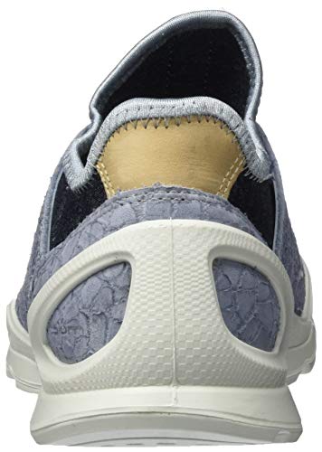 ECCO - Women’s BIOM Street Strap Walking Sneaker, Dusty Blue/Marine, 9-9.5 Medium US