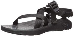 chaco z/cloud cushioned sandal women solid black