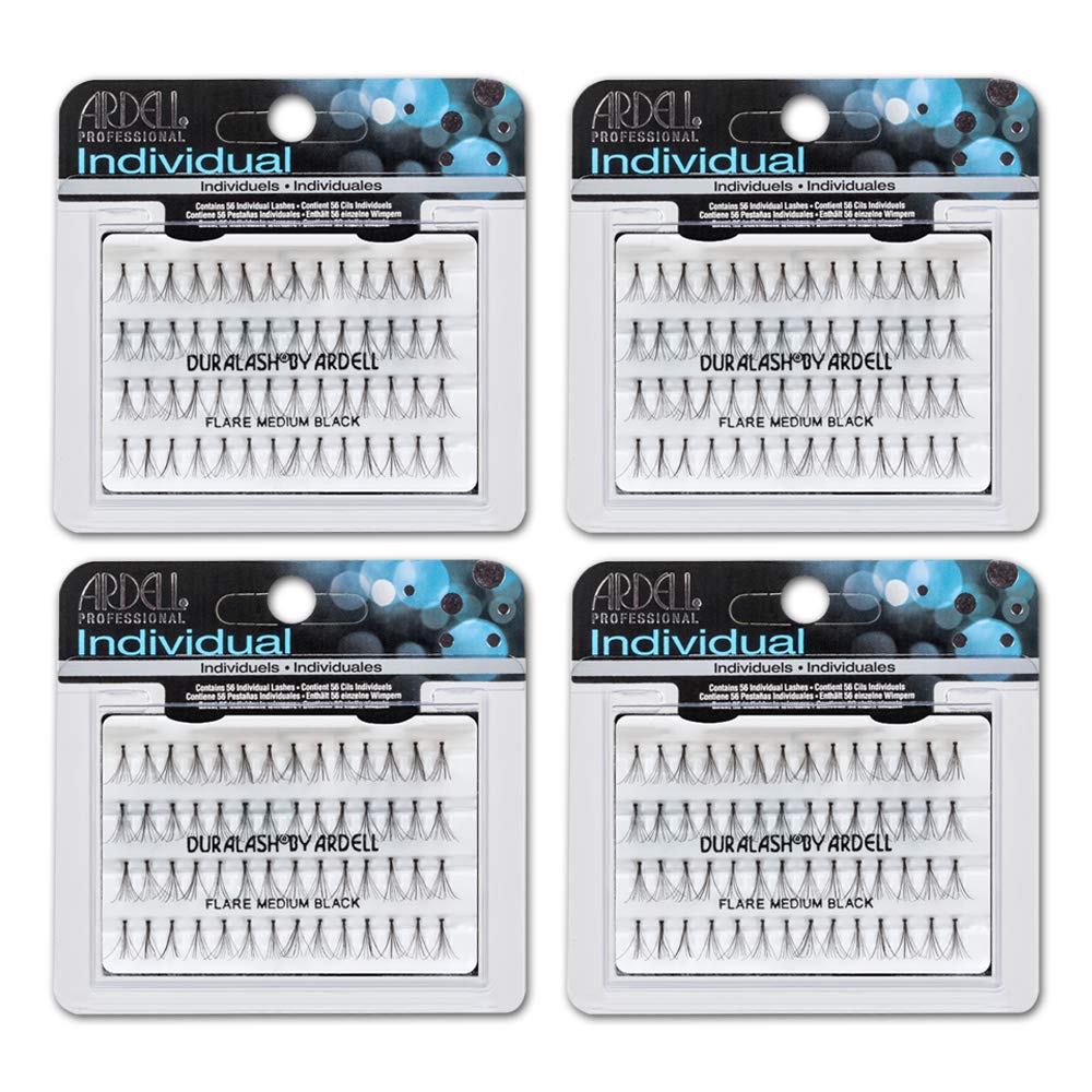 Ardell False Eyelashes Medium Black 4 Pack