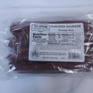 Tillamook Country Smoker Real Hardwood Smoked Sausages, Hunter's Sausage Meat Sticks, Low Carb, High Protein, Ready to Eat Snacks, 36 Count Bulk Pack