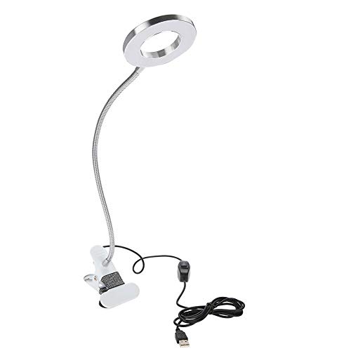 Makeup Table Lamp, USB Makeup Tattoo LED Lamp, Beauty Lamps, Microblading Light Beauty Table Lamp with Clamp LED Desk Lamp for Eyebrow/Eyeliner