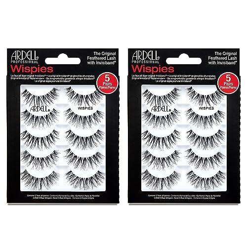 Ardell False Eyelashes Wispies Black, 2 pack