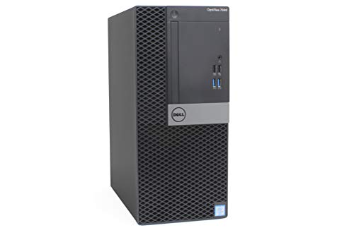 Dell Optiplex 7040 Mini Tower Desktop, Intel Quad Core i5 6500 3.2Ghz, 8GB DDR4, 512GB SSD Hard Drive, HDMI, Windows 10 Pro (Renewed)