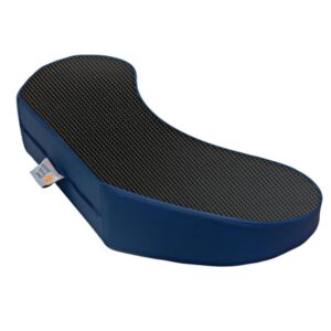 bedsore rescue positioning wedge – the original contoured positioning pillow for bed sore prevention & recovery, pressure ulcer cushion & patient turning wedge - non-skid