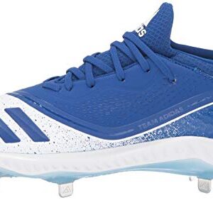 adidas Women's Icon V Bounce Baseball Shoe, Collegiate Royal/Collegiate Royal/Glow Blue, 9 M US