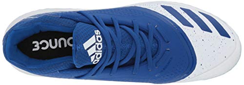 adidas Women's Icon V Bounce Baseball Shoe, Collegiate Royal/Collegiate Royal/Glow Blue, 9 M US