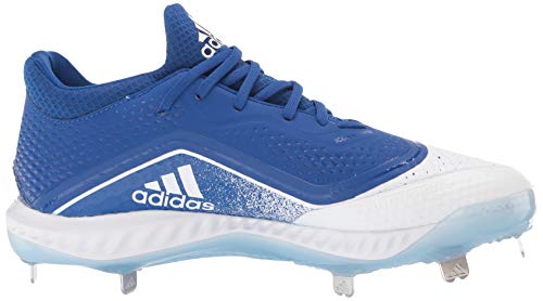 adidas Women's Icon V Bounce Baseball Shoe, Collegiate Royal/Collegiate Royal/Glow Blue, 9 M US