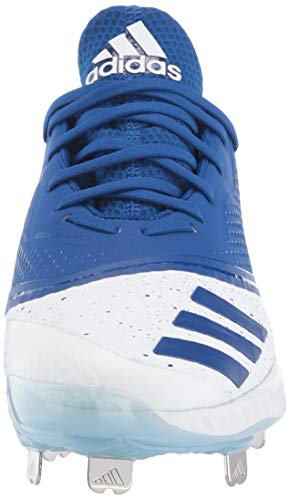 adidas Women's Icon V Bounce Baseball Shoe, Collegiate Royal/Collegiate Royal/Glow Blue, 9 M US