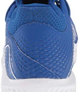 adidas Women's Icon V Bounce Baseball Shoe, Collegiate Royal/Collegiate Royal/Glow Blue, 9 M US