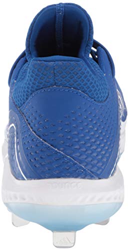 adidas Women's Icon V Bounce Baseball Shoe, Collegiate Royal/Collegiate Royal/Glow Blue, 9 M US