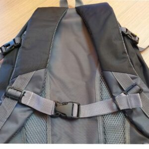 Amlrt HDHYK Backpack Chest Strap- Nylon -Suitable for Webbing on The Backpack up to1in. Gray