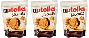 nutella sandwich biscuits 304g resealable pouch (3 packs)