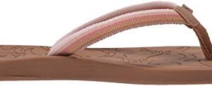 Roxy womens Colbee Sport Sandal, Blush, 9 US