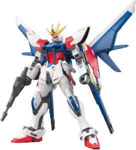 bandai 1/144 scale kit hg build fighters 001 build strike gundam full package