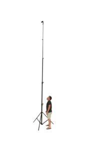 glide gear sky high 20' heavy duty professional video camera sports tall tripod stand