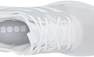 adidas Women's Crazyflight Mid Cross Trainer, White, 13 M US Big Kid